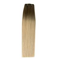 China Vietnamese Raw Virgin Hair Machine Weft Extensions 100g 14-26 Inch No Shedding for sale