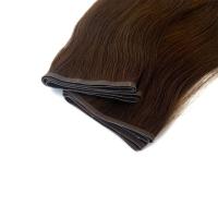 China 100% Peruvian Remy Human Hair PU Skin Weft Extensions 14-26 Inch Straight for sale