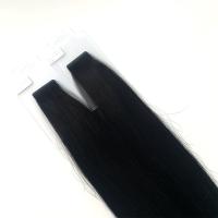 China 100% Remy Human Hair Invisible Tape Hair Extensions Double Drawn 4cm x 0.8cm 12-26 Inch for sale