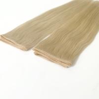 China Remy Human Hair PU Skin Weft Double Drawn Extensions 100g Small Hole Seamless Tape for sale