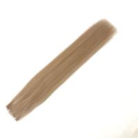 China 100% Remy Human Hair PU Skin Weft Extensions Double Drawn 14-26 Inch 100g per Bundle for sale