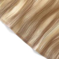China 100% Remy Human Hair PU Skin Weft Extensions Double Drawn 14-26 Inch 100g per Bundle for sale