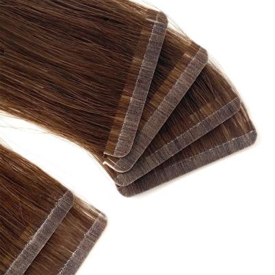 China Seamless Virgin Hair Tape in Extensions Customized Request Customization 18 Months Life for sale