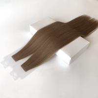 China Seamless Double Drawn Tape Hair Extensions 100% Remy Human Hair 40g-60g Pack 12-30 Inch for sale