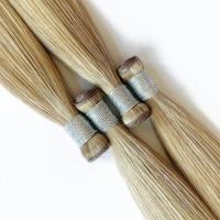 China Double Drawn Blonde Genius Weft Human Hair Extensions No Tangle 30-Day Return Refunds for sale