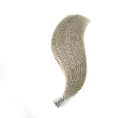 China 100g European Remy Human Hair Weft Extensions 13A Double Drawn Russian Genius 14-26 inch for sale