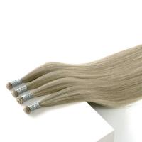 China 100g European Remy Human Hair Weft Extensions 13A Double Drawn Russian Genius 14-26 inch for sale