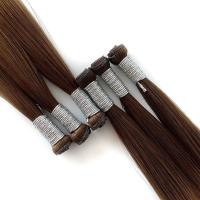 China 100% Remy Human Hair Double Drawn Genius Weft Extensions 100g per Bundle 14-26 Inch for sale