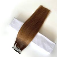 China 100% Remy Human Hair Handtied Genius Weft Extensions 14-26 Inch Cuticle Aligned for Black Women for sale
