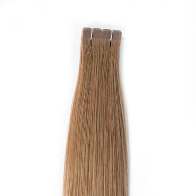 China 20 Inch Seamless Invisible Raw Cambodian Tape in Hair Extensions 40g Remy Human Hair for sale