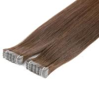 China Mini Flower Tape Hair Extensions 100% Remy Human Hair 12-30 Inch 40-60g Strong USA Tape for sale