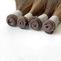 China 100g Russian Human Hair Invisible Genius Weft Extensions 14-26 Inch Remy Straight for sale
