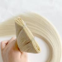 China 100% Remy Human Hair Invisible Flat Weft 14-26 Inch 100g Natural Look Extensions for sale