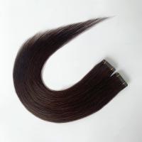 China Double Drawn Highlight Color Straight Tape Hair Extensions 50cm 8cm Remy Human Hair 40g Pack for sale