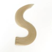 China 100 Remy Human Hair Invisible Flat Wefts Straight 14 to 26 Inch Double Drawn for sale