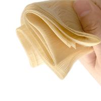 China 100g 100 Remy Human Hair Flat Weft Extensions 14-26 Inch Straight Hand Tied Invisible Weave for sale