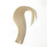 China 100g 100 Remy Human Hair Flat Weft Extensions 14-26 Inch Straight Hand Tied Invisible Weave for sale