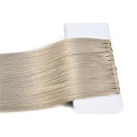 China 12A Russian Double Drawn Blond Tape In Raw Virgin Human Hair Extensions 12-26 Inch for sale