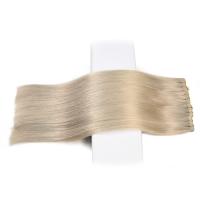 China 12A Russian Double Drawn Blond Tape In Raw Virgin Human Hair Extensions 12-26 Inch for sale