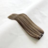 China 24 inch Customization Thin Soft Light Seamless Weft Remy 12A Grade Weft Hair Extensions for sale