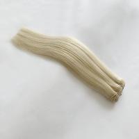 China 100g Remy Human Hair Machine Weft Extensions 14-26 Inch Double Drawn Straight for sale