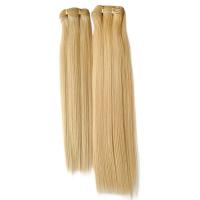 China 100% Remy Human Hair Machine Weft Extensions 14-26 Inch No Shedding Blonde for sale