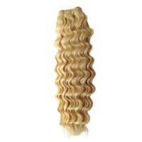 China 100g Remy Human Hair Machine Weft Extensions 14-26 Inch Double Drawn Russian Thin Hair for sale