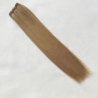 China Remy Human Hair Machine Weft Extensions 100g 14-26 Inch Double Drawn European Hair for sale