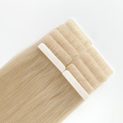 China 100% Virgin Remy Human Hair Invisible Tape Extensions 4cm x 0.8cm 12-26 Inch for sale