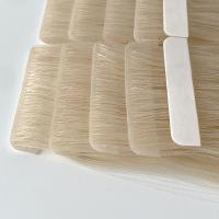 China 100% Virgin Remy Human Hair Invisible Tape Extensions 4cm x 0.8cm 12-26 Inch for sale