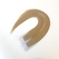 China Invisible Tape Hair Extensions 100 Remy Human Hair Straight Wave 40g 50g Pack for sale