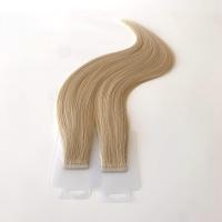 China Invisible Tape Hair Extensions 100 Remy Human Hair Straight Wave 40g 50g Pack for sale