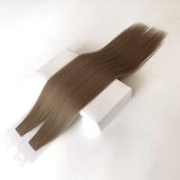 China Slim Tape Hair Extensions 100% Remy Human Hair 40g 60g Seamless Double Sided Tape for sale