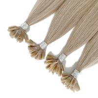 China Double Drawn U Tip Human Remy Hair Extensions Keratin Pre-Bonded 12-26 Inch 0.7-1g Strand for sale