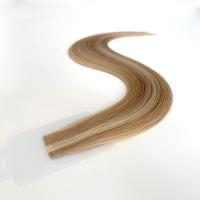 China Custom Slim Tape Double Drawn European Remy Hair Extensions 12-26 Inch 40-60g for sale