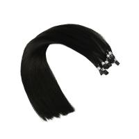 China 100% Virgin Remy Human Hair I Tip Extensions 0.7g Strand Keratin Pre Bonded Straight 12-26 Inch for sale