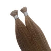 China Super Double Drawn European Cuticle Intact Keratin I Tip 100 Remy Human Hair Extensions 12-26 Inch for sale