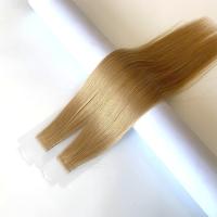 China 7.5x70cm Seamless Invisible Tape Hair Extensions 100% Remy Human Hair 40g Pack for sale