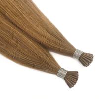 China 100% Remy Human Hair Italian Keratin Pre Bonded I Tip Hair Extensions 12-26 Inch No Shedding for sale
