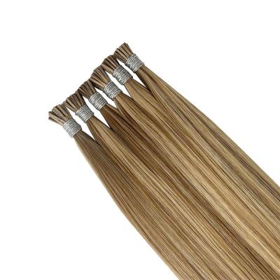 China 100% Remy Human Hair I Tip Extensions Ombre Color Double Drawn 0.7g Strand 18 Inch for sale
