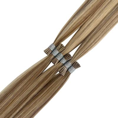 China Unprocessed I-Tip Hair Extensions with Italian Beads Tip No Tangle Guaranteed for sale