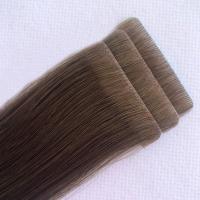 China 100% Human Hair Raw Brazilian Tape In Hair Extensions Double Drawn 40g 50g for sale