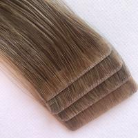 China 100% Human Hair Raw Brazilian Tape In Hair Extensions Double Drawn 40g 50g for sale