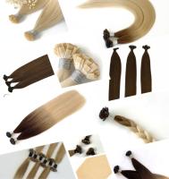 China 100% Remy Human Hair Flat Tip Keratin Extensions Double Drawn Straight 20-28 Inch 50g per Set for sale