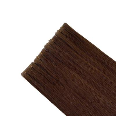China Seamless Invisible Tape Hair Extensions 20inch 100% Remy Human Hair Straight for sale