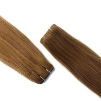 China 100 Remy Brazilian Tape Hair Extensions 20 Inch Straight Custom Color for sale