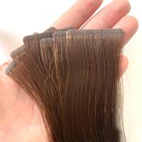 China Seamless Tape Hair Extensions 100 Remy Human Hair 40g 60g Double Drawn Invisible for sale