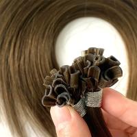 China 100% Remy Human Hair U Tip Extensions 0.7g Strand Double Drawn 12-26 Inch for sale