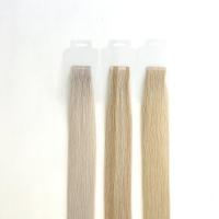 China Seamless Slim Tape Hair Extensions 100% Remy Human Hair 40-60g Pack 12-26 Inch Dyeable for sale