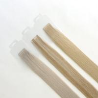 China Seamless Slim Tape Hair Extensions 100% Remy Human Hair 40-60g Pack 12-26 Inch Dyeable for sale
